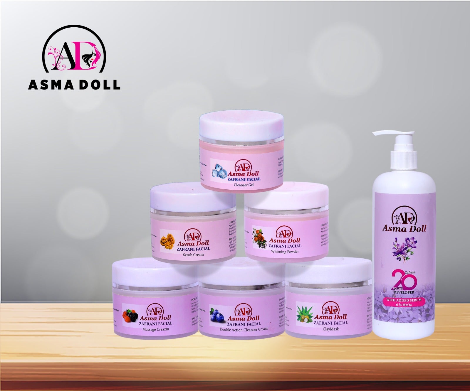 Zafrani Facial Set – Asma Doll Beauty Bar