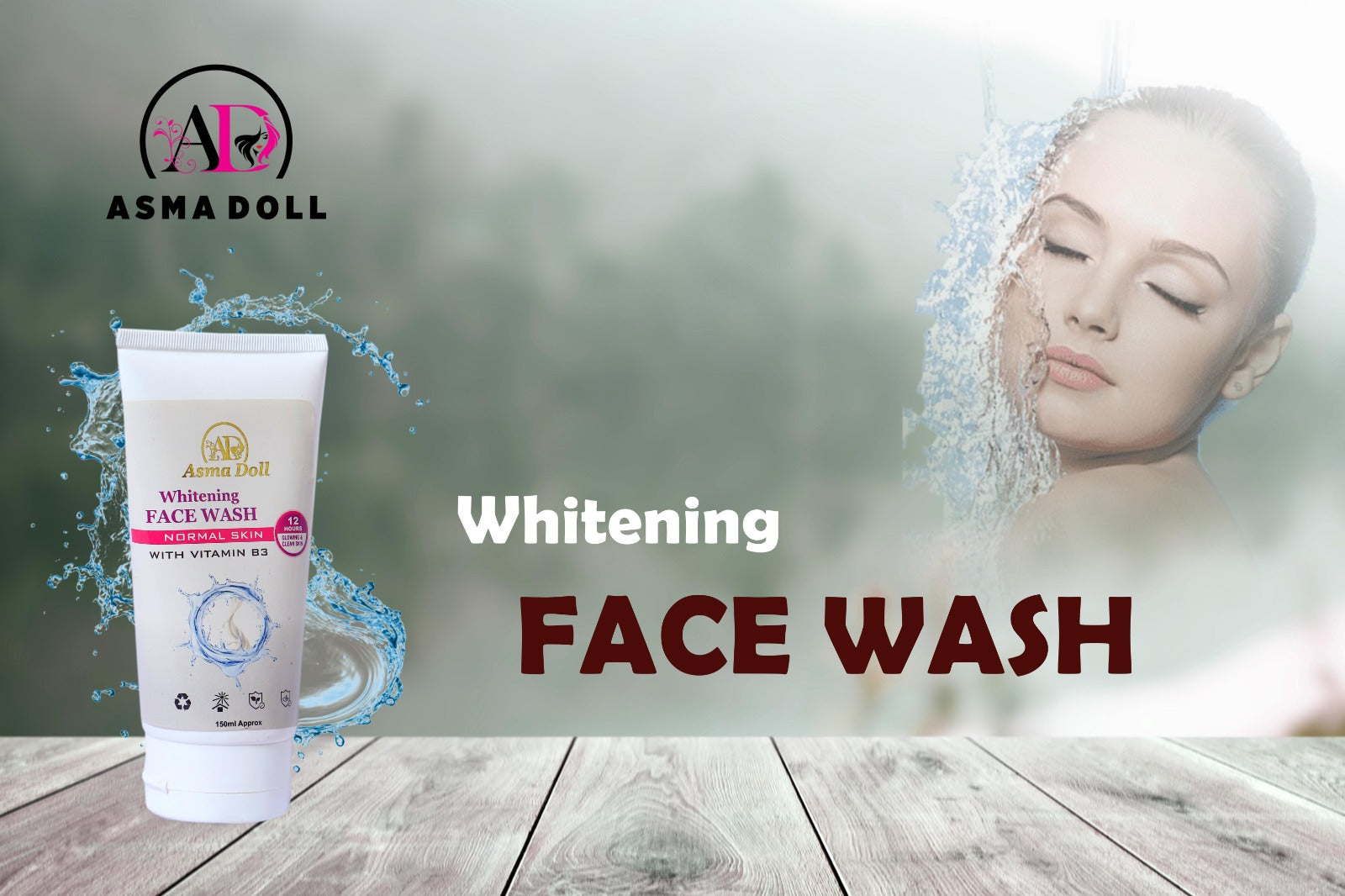 Whitening Face Wash – Asma Doll Beauty Bar