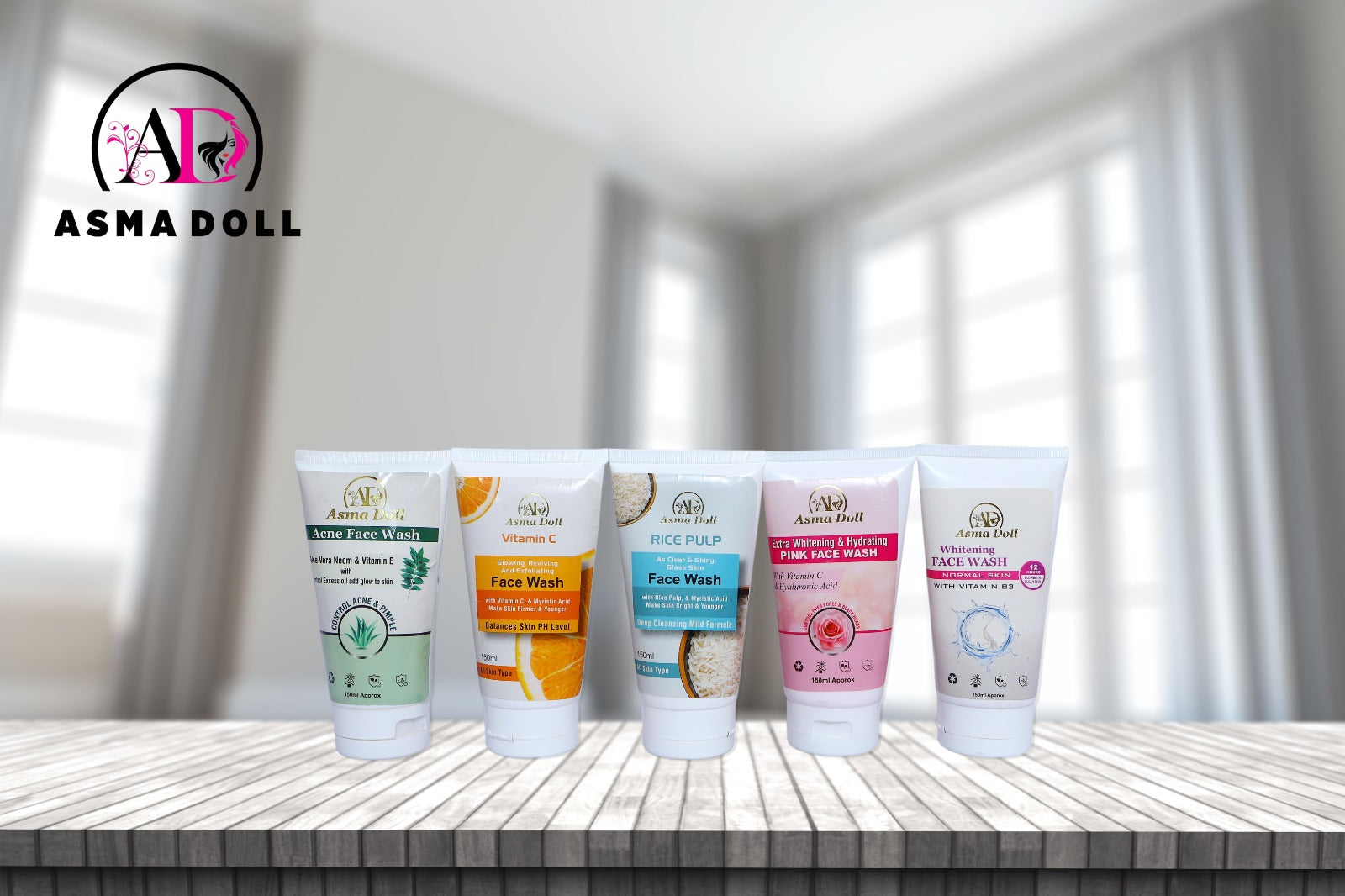 Face Wash Kit – Asma Doll Beauty Bar