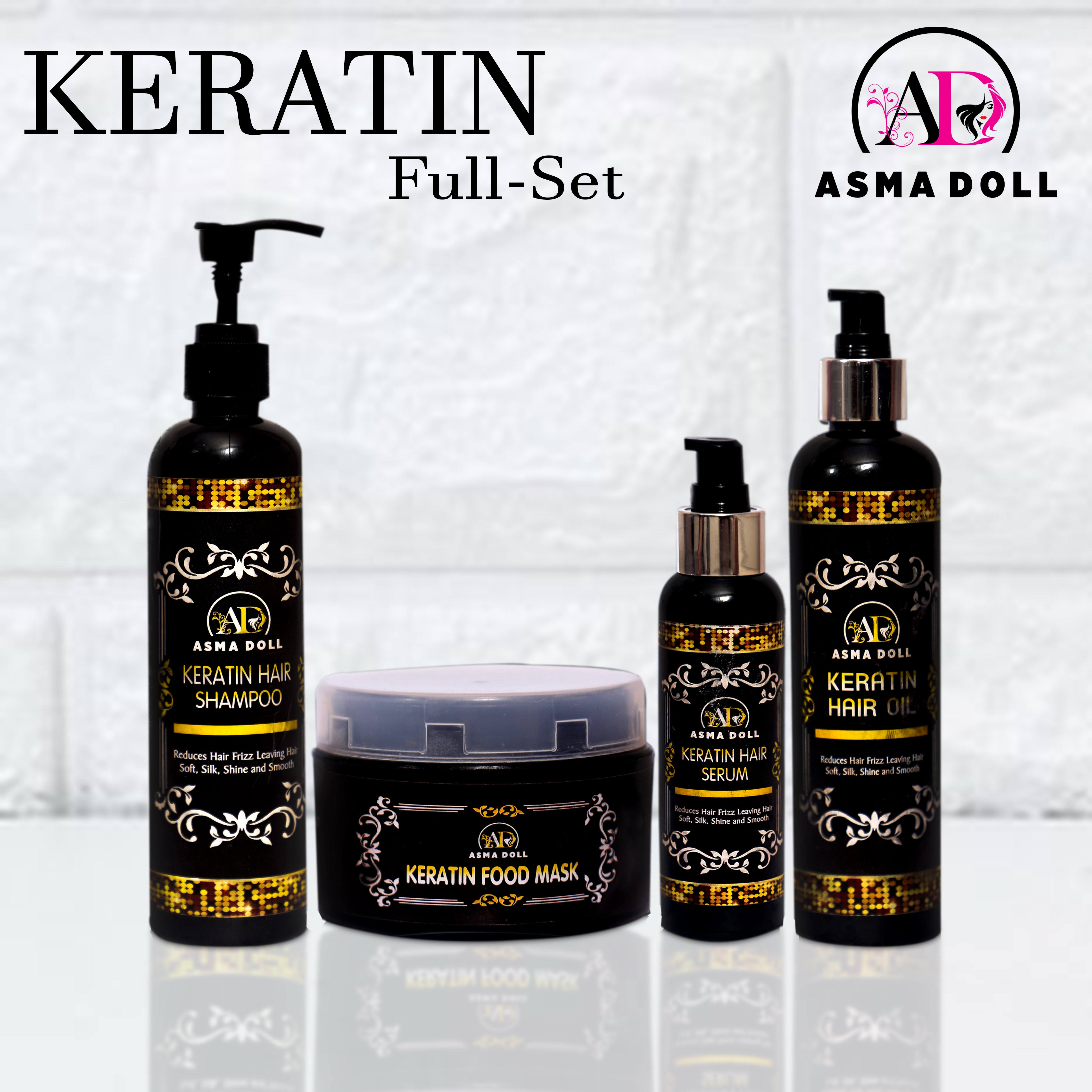 Keratin Full Set – Asma Doll Beauty Bar